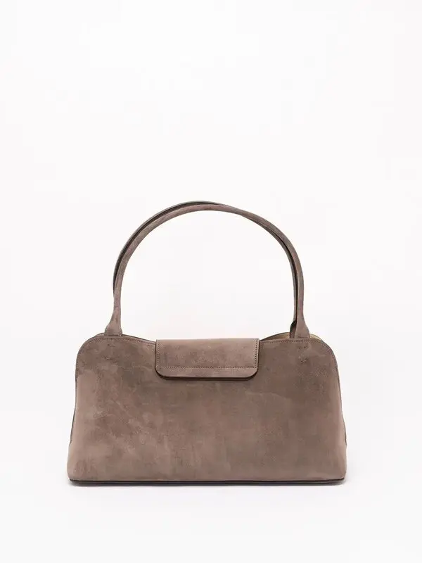 Versace Medium Suede Bag - Multicolor