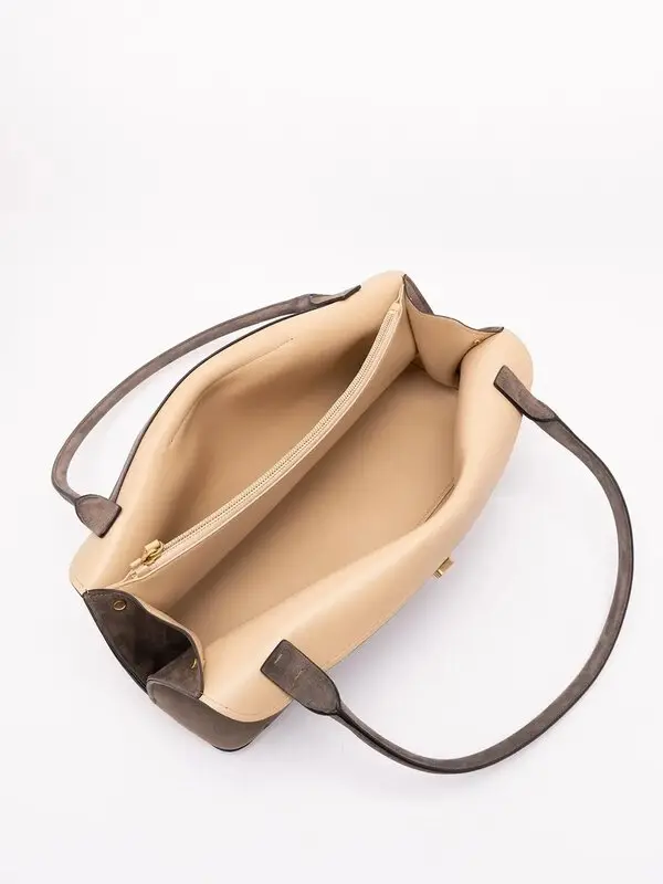 Versace Medium Suede Bag - Multicolor