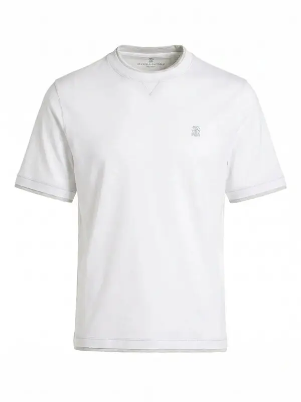 Brunello Cucinelli T-shirt With Faux-layering