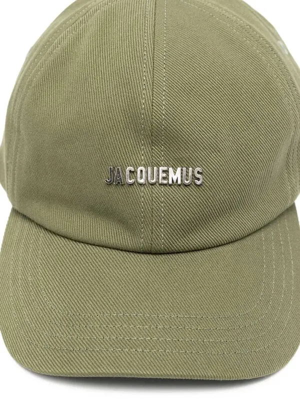 Jacquemus Cotton Baseball Cap With Logo