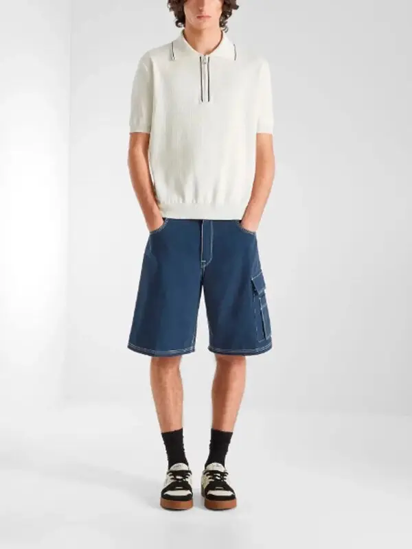 Fendi Polo Zip - Multicolor