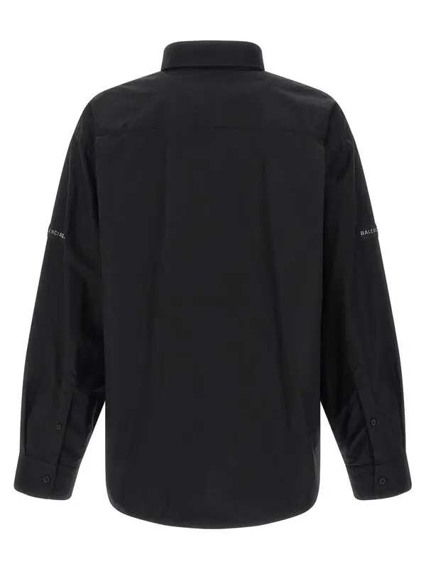 Balenciaga Logo Patch Shirt