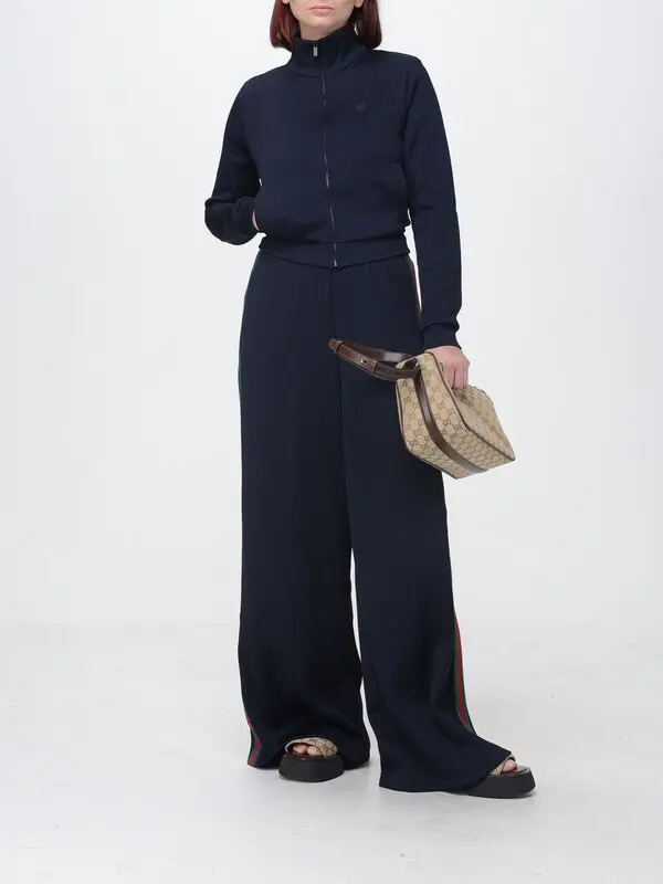 Gucci Cotton Jersey Jogging Trousers - Blue