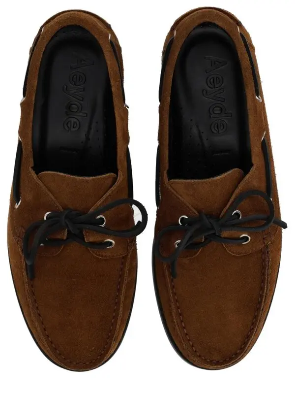 AeydĒ Harris Suede Loafer - Brown