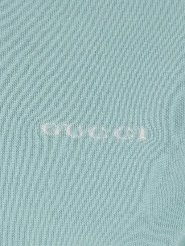 Gucci Knit Polo Shirt - Blue