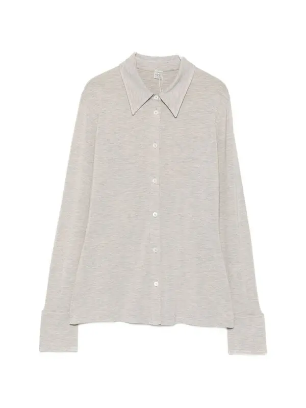 TOTEME Fitted Jersey Shirt