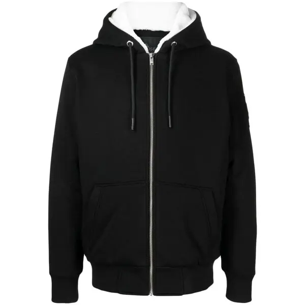 Moose Knuckles Jackets Hooded Jackets - Black