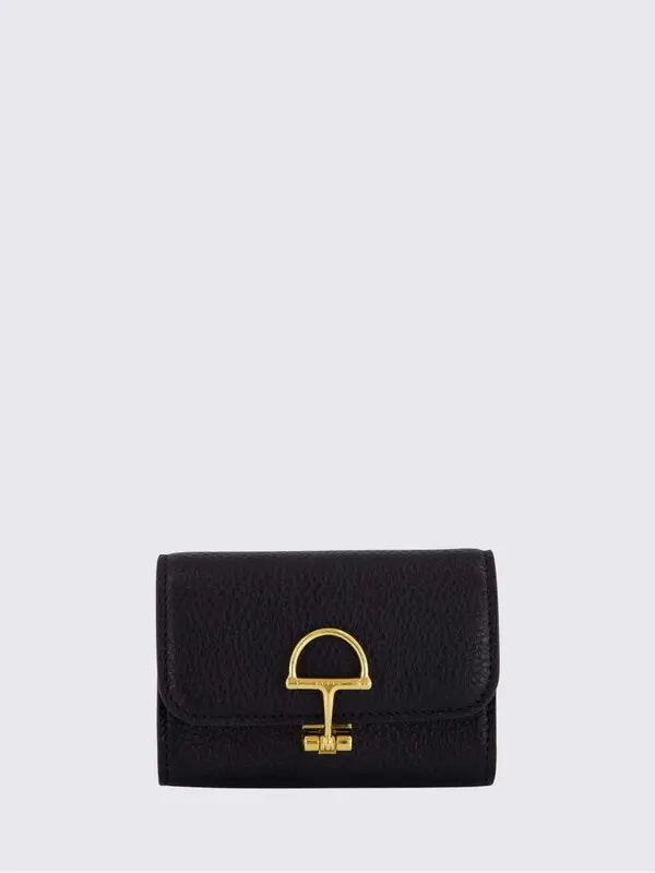 Gucci Softbit Hammered Leather Wallet - Black