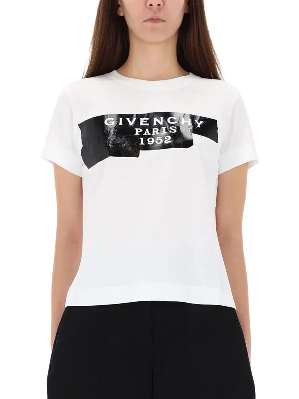 Givenchy T-shirt Tape - White