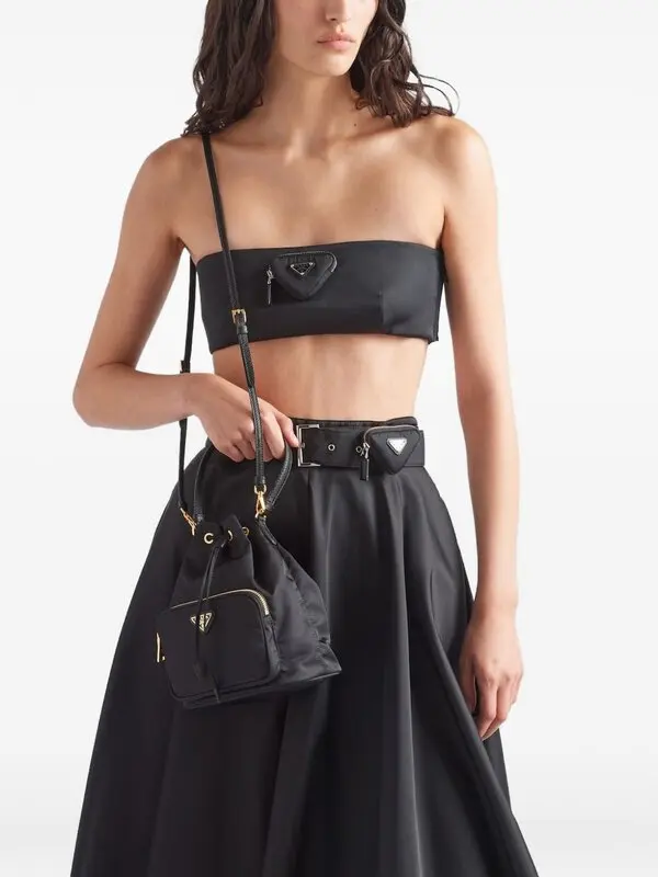 Prada Duet Re-nylon Bucket Bag