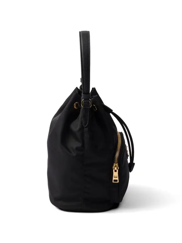 Prada Duet Re-nylon Bucket Bag - Multicolor