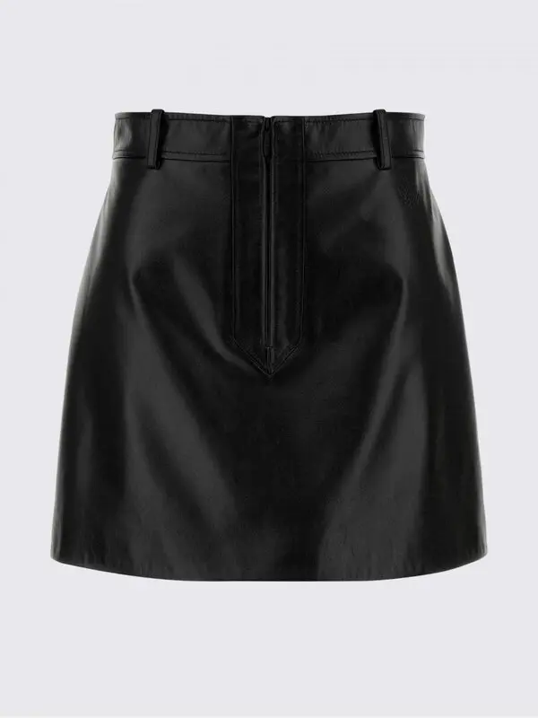 Gucci Calfskin Leather Mini Skirt