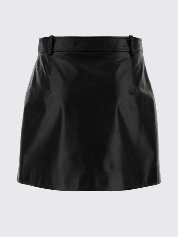 Gucci Calfskin Leather Mini Skirt