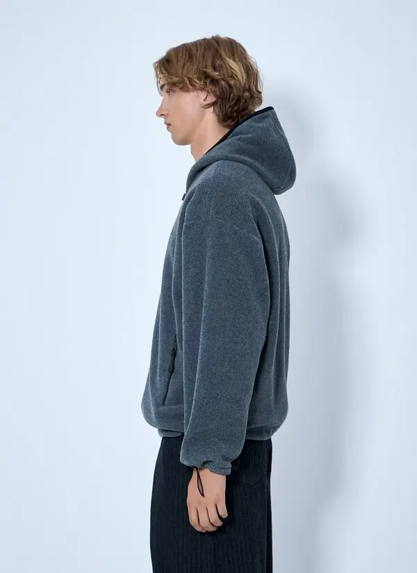 Miu Miu Hooded Zip Sweatshirt