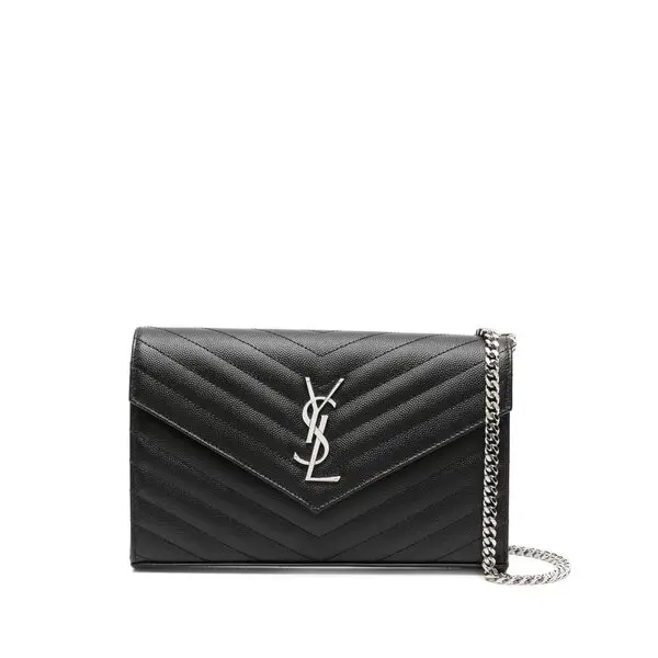 Saint Laurent Clutch Bags - Black