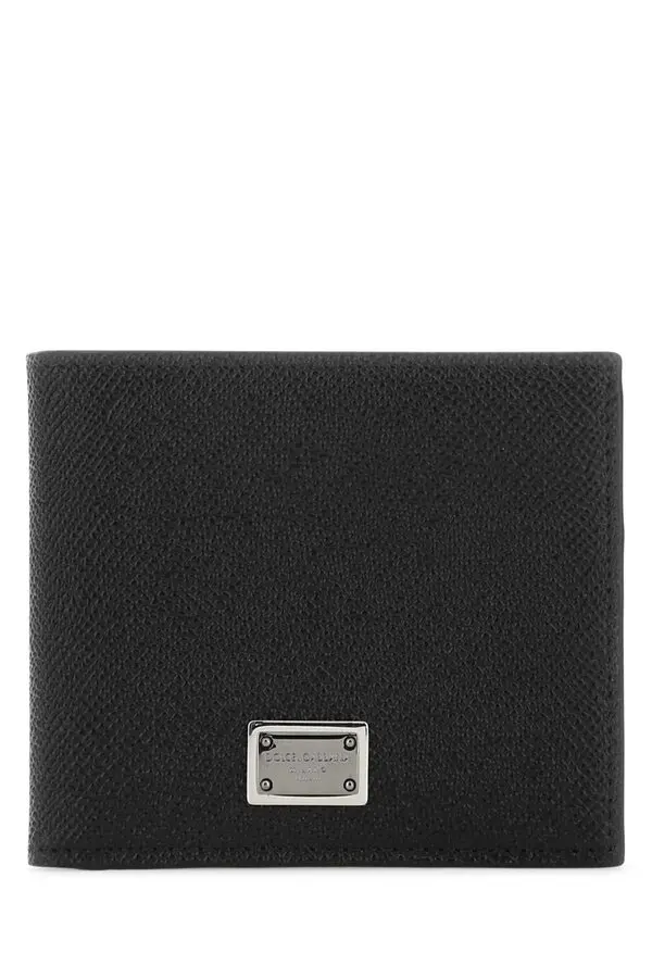 Dolce & Gabbana Leather Wallet - Black