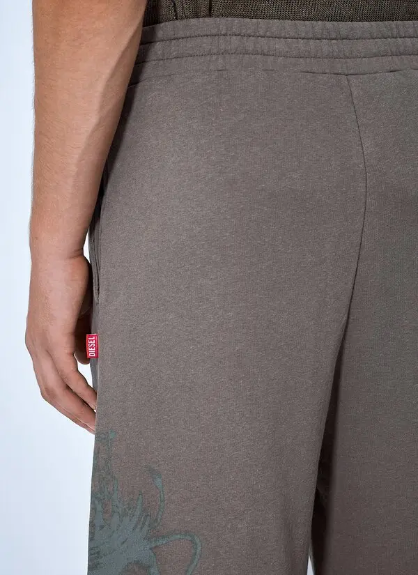 DIESEL® P-from Drawstring Logo Shorts