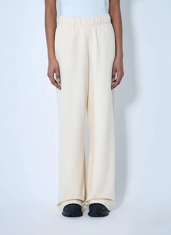 Moncler Cotton Track Pants - Cream
