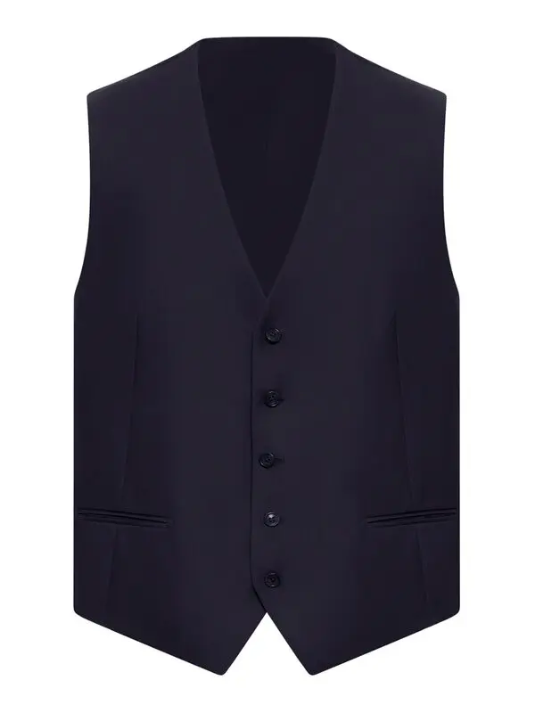 Tagliatore Bruce Tailored Wool Suit With Vest