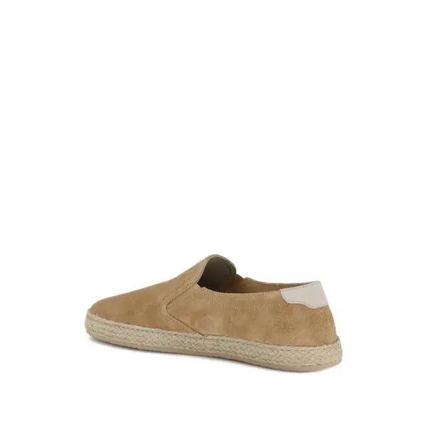 Brunello Cucinelli Suede Espadrilles - Cream