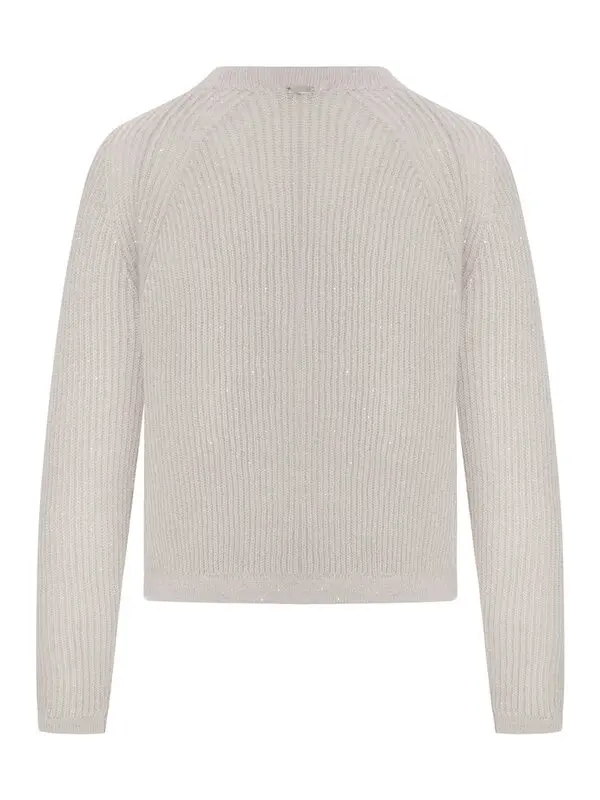 Herno Ribbed Wool And Mohair Blend Sweater - Multicolor