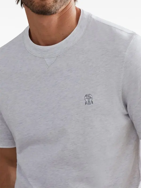 Brunello Cucinelli T-shirt With Faux-layering