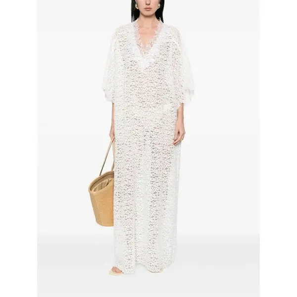 ERMANO SCERVINO Ermanno Scervino Lace V-neck Dress