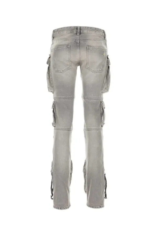 Attico Denim Jeans - Gray