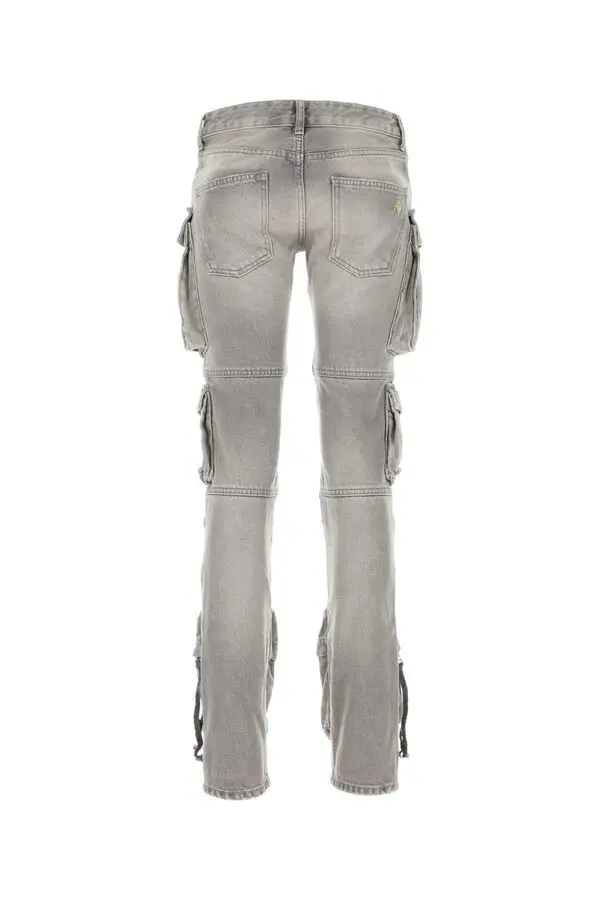 Attico Denim Jeans - Gray