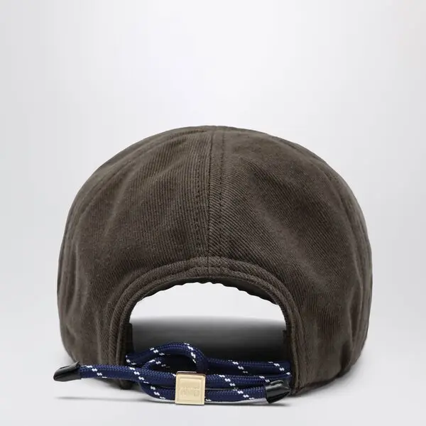 Miu Miu Washed Denim Baseball Cap In Dark And Blue