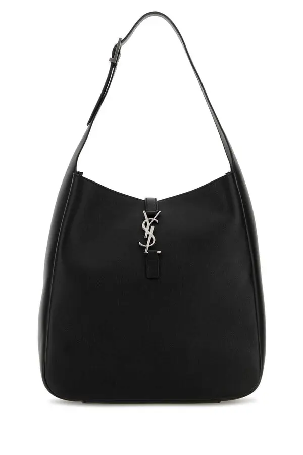 Saint Laurent Leather Le 5 À 7 Shoulder Bag - Black