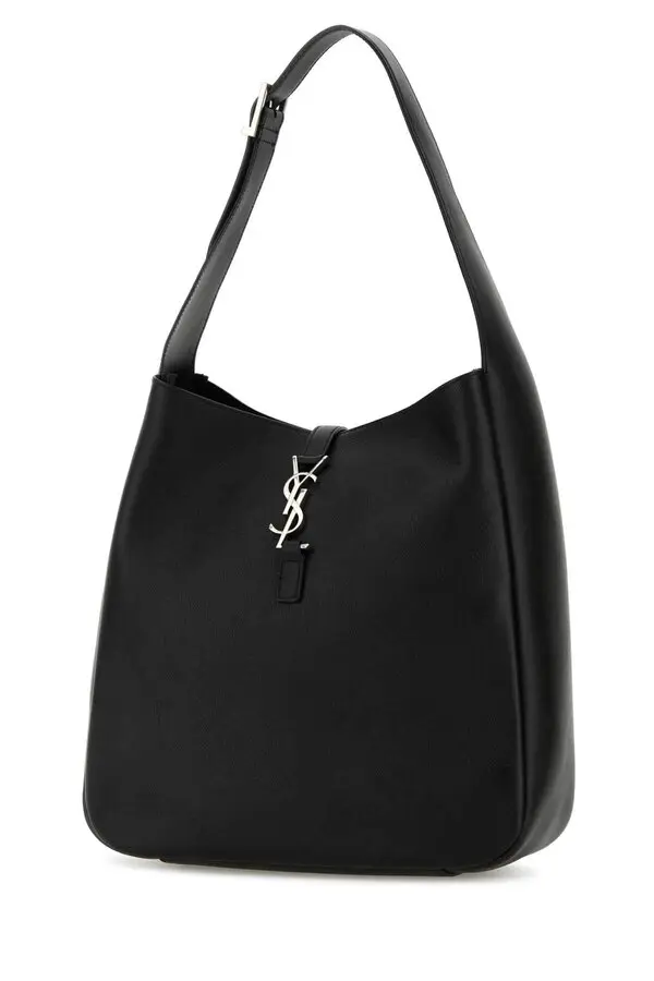 Saint Laurent Leather Le 5 À 7 Shoulder Bag - Black