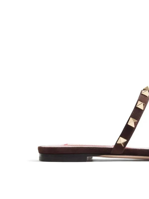 Valentino Garavani Rockstud Leather Sandals - Multicolor