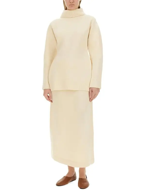 JIL SANDER Wool Turtleneck Shirt