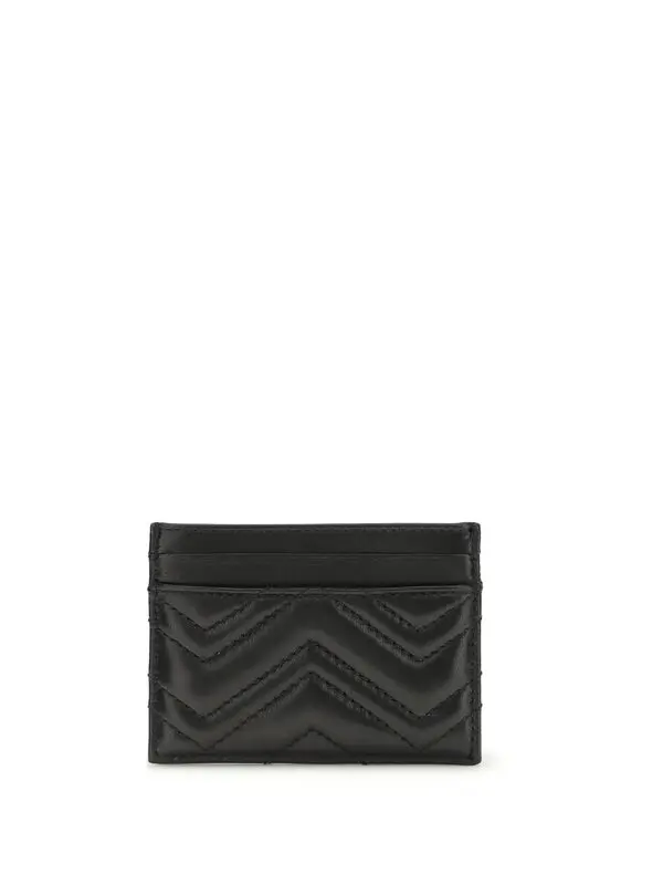 Gucci Gg Marmont Cardholder - Black