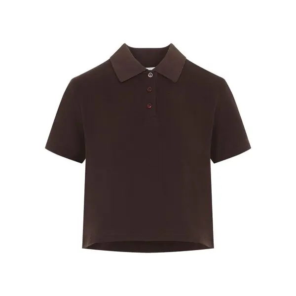 Saint Laurent Petit Cassandre Polo - Brown