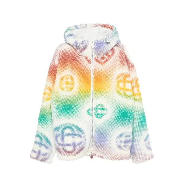 Casablanca Jackets Hooded Jackets - White