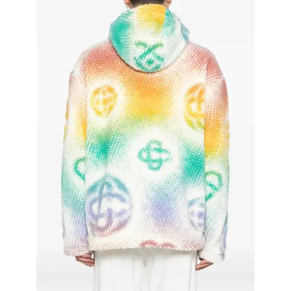 Casablanca Jackets Hooded Jackets - White
