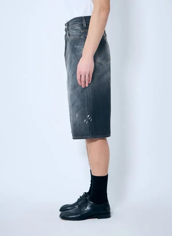 Acne Studios Distressed Denim Shorts