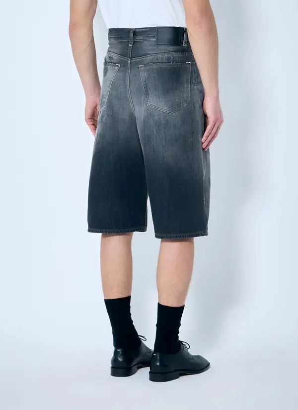 Acne Studios Distressed Denim Shorts