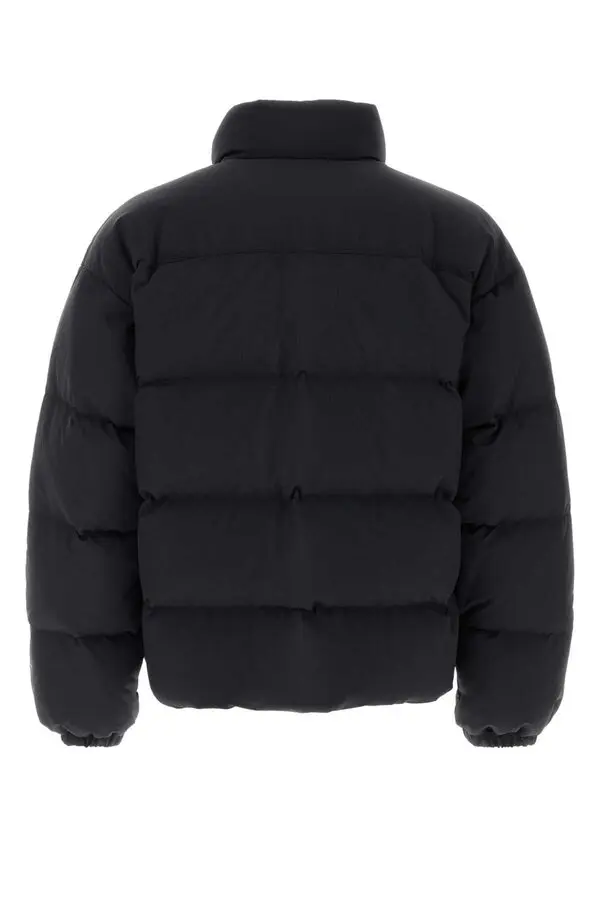 JIL SANDER Midnight Nylon Blend Down Jacket - Blue