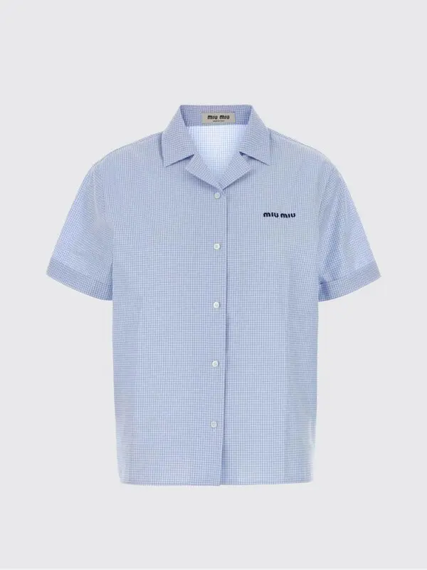 Miu Miu Cotton Shirt - White