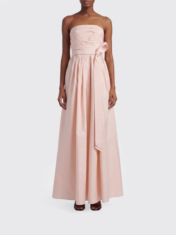Max Mara Off-the-shoulder Taffeta Evening Gown