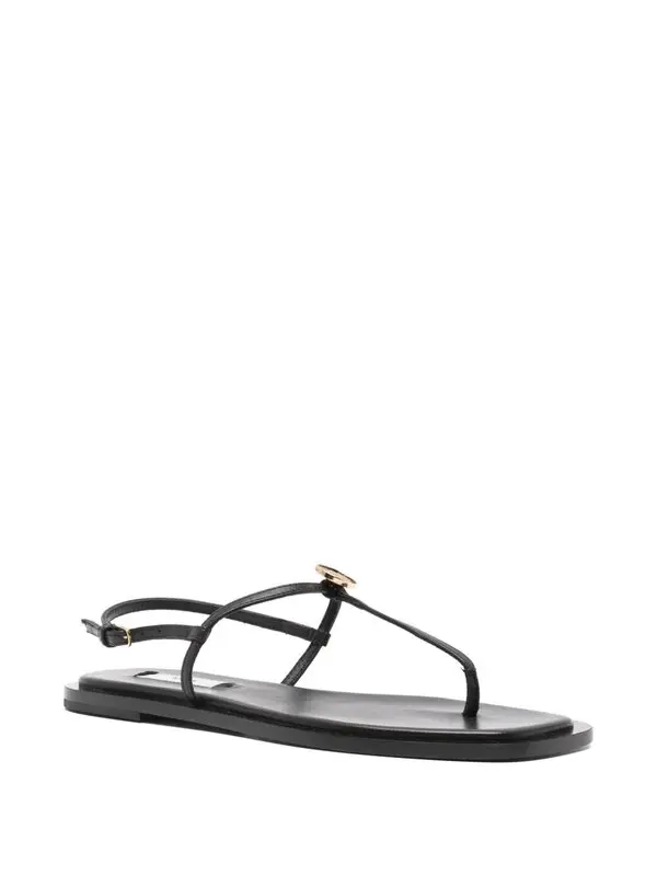 TOTEME T-strap Leather Sandals