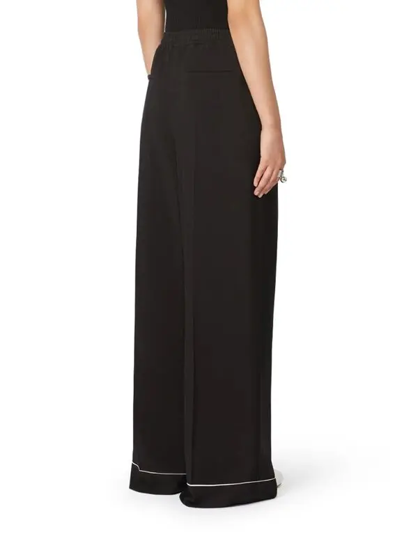 Sportmax Satin Rivet Jogger Pants