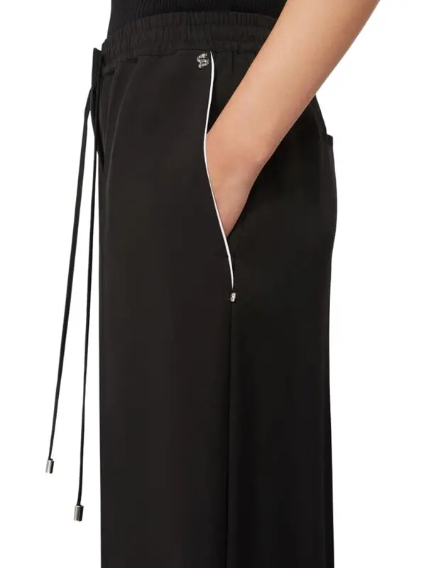 Sportmax Satin Rivet Jogger Pants