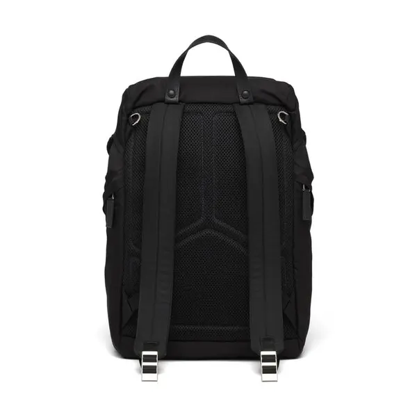 Prada Leather And Nylon Backpack