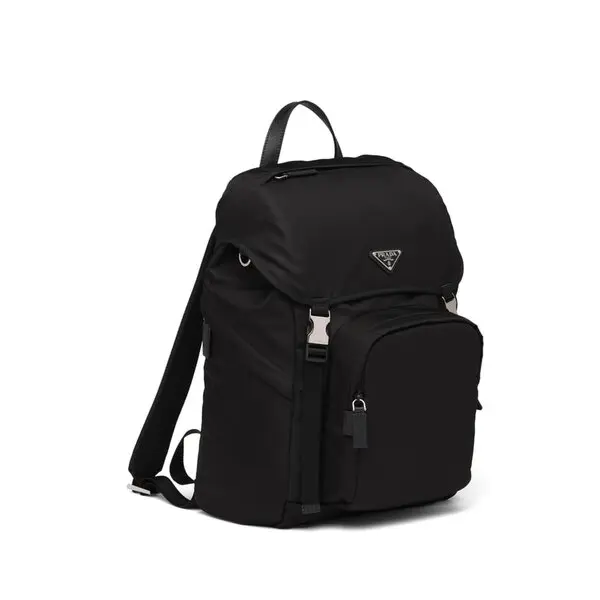 Prada Leather And Nylon Backpack