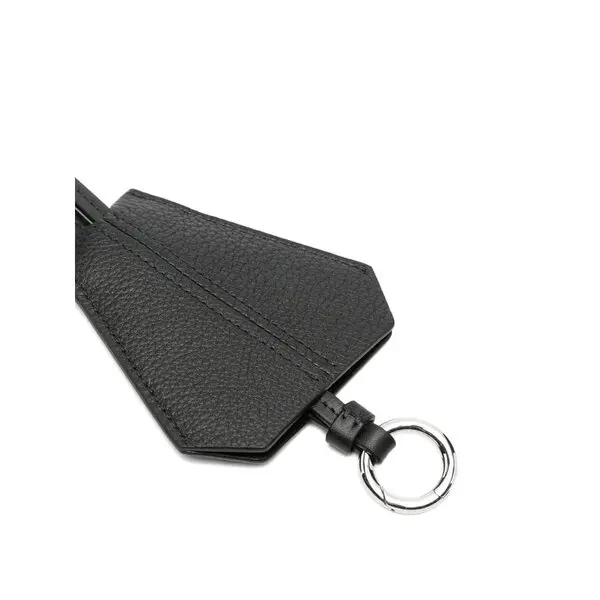 MAISON MARGIELA Leather Geometric Keyring
