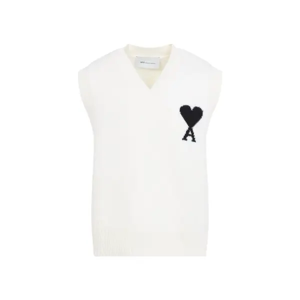 AMI Paris Adc Sleevless Sweater